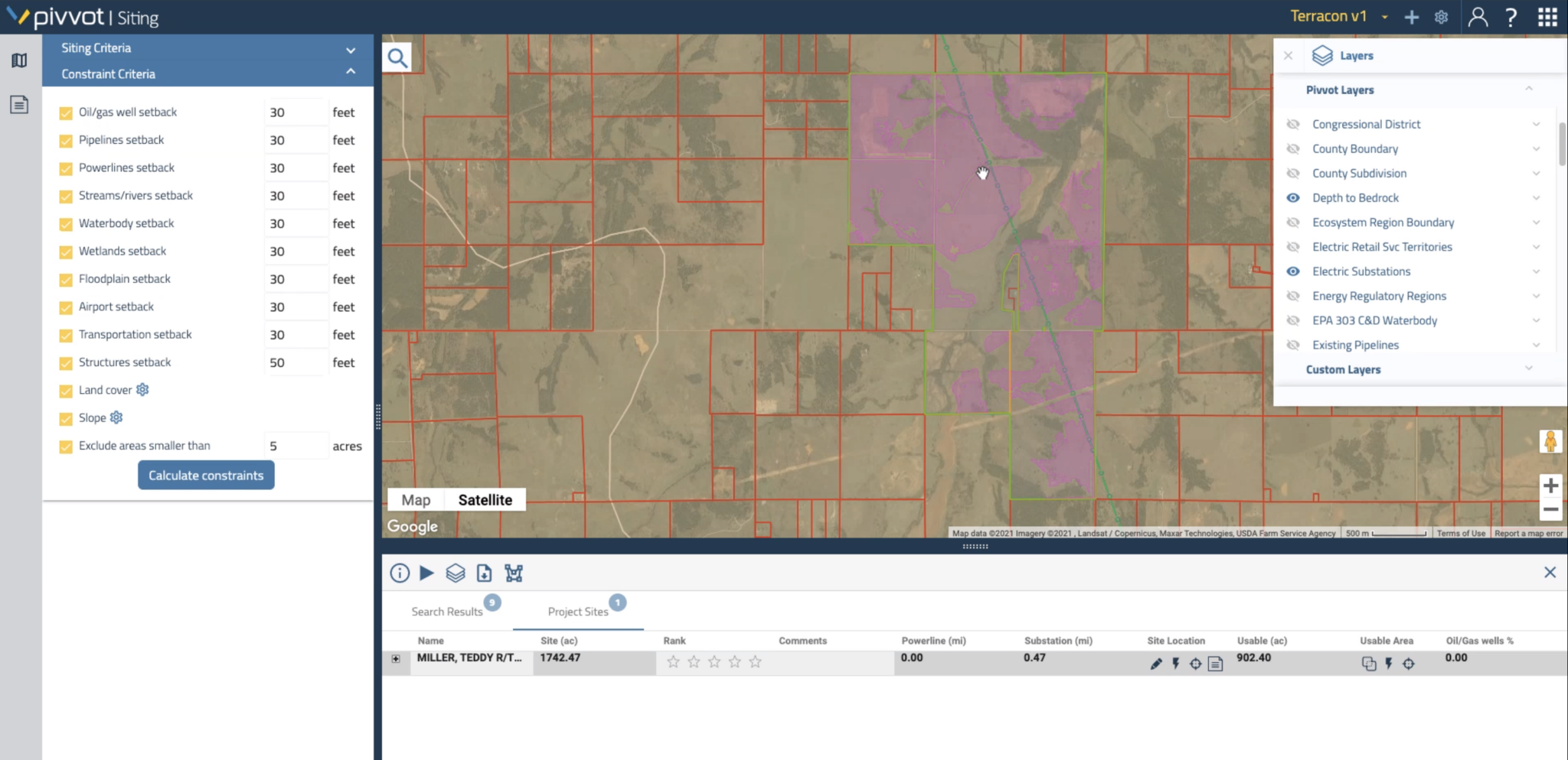 Site Selection Software - Pivvot